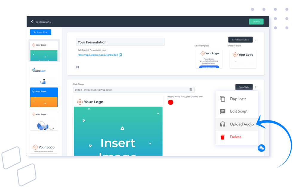 Features - Slidecast