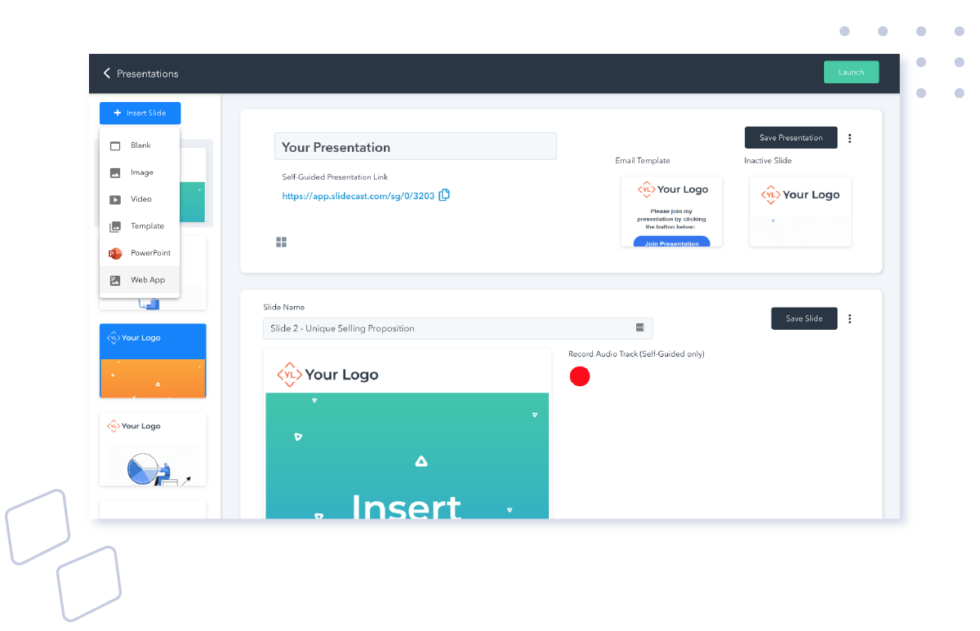 Features - Slidecast