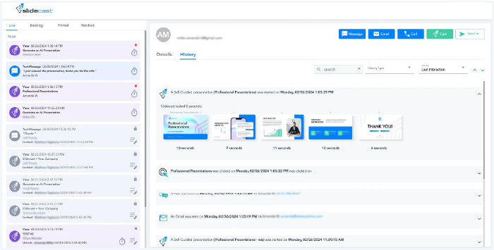 Features Engage - Slidecast
